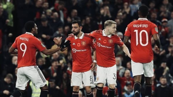 التشكيل الرسمي لمانشستر يونايتد لمواجهة وست هام بالدوري الإنجليزي